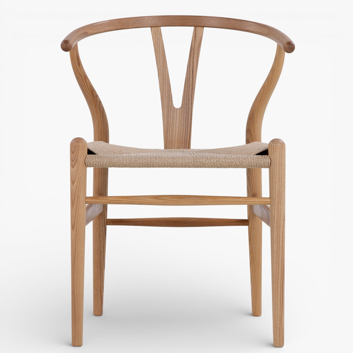 CH 24 - Set of 6 Wishbone Chairs in elm by Hans J. Wegner | KLASSIK.DK ...
