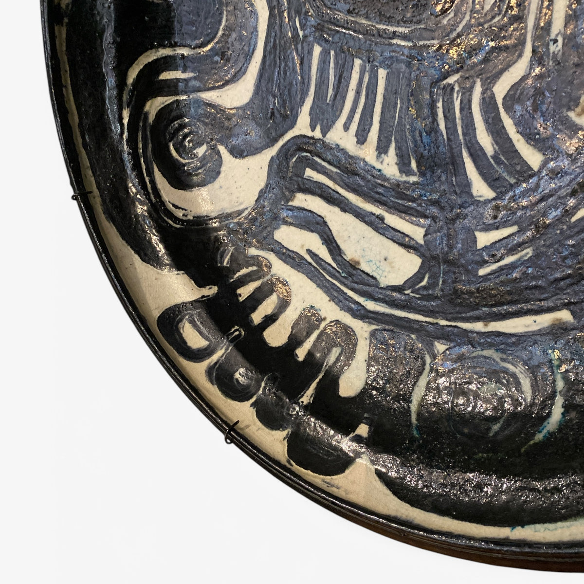 Stort vægfad i stentøj af Birte Weggerby | KLASSIK.DK - EST. 1991